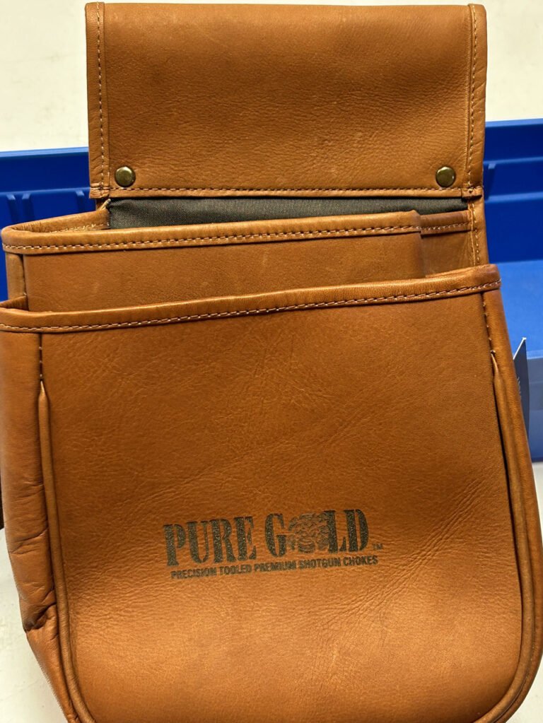 Shell Pouch – Pure Gold – Precision Tooled Premium Shotgun Chokes
