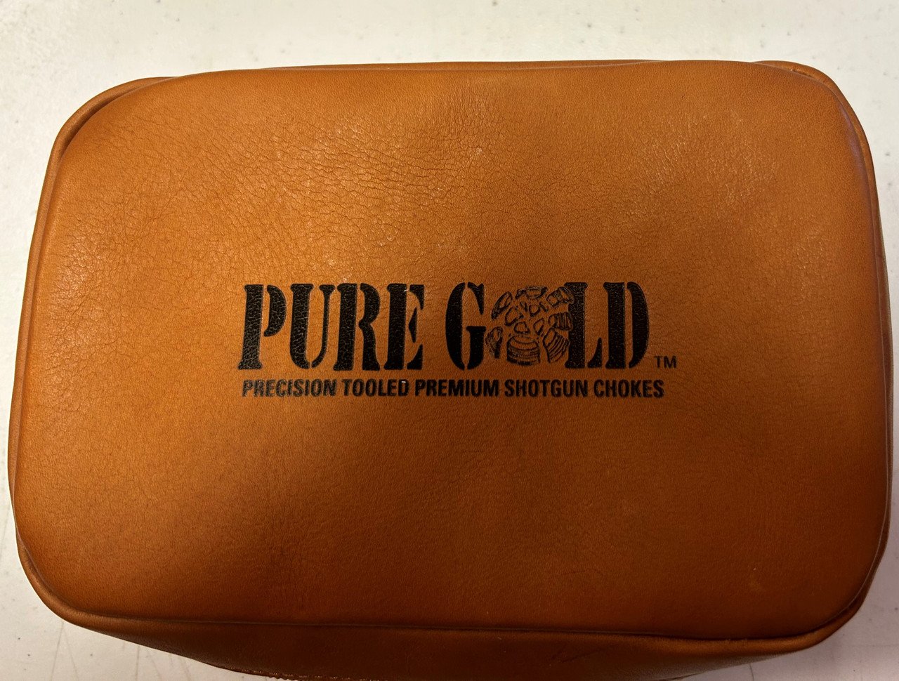 Pure Gold Leather Choke Case – Pure Gold – Precision Tooled Premium ...